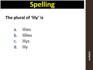 English Grammar | PPTX