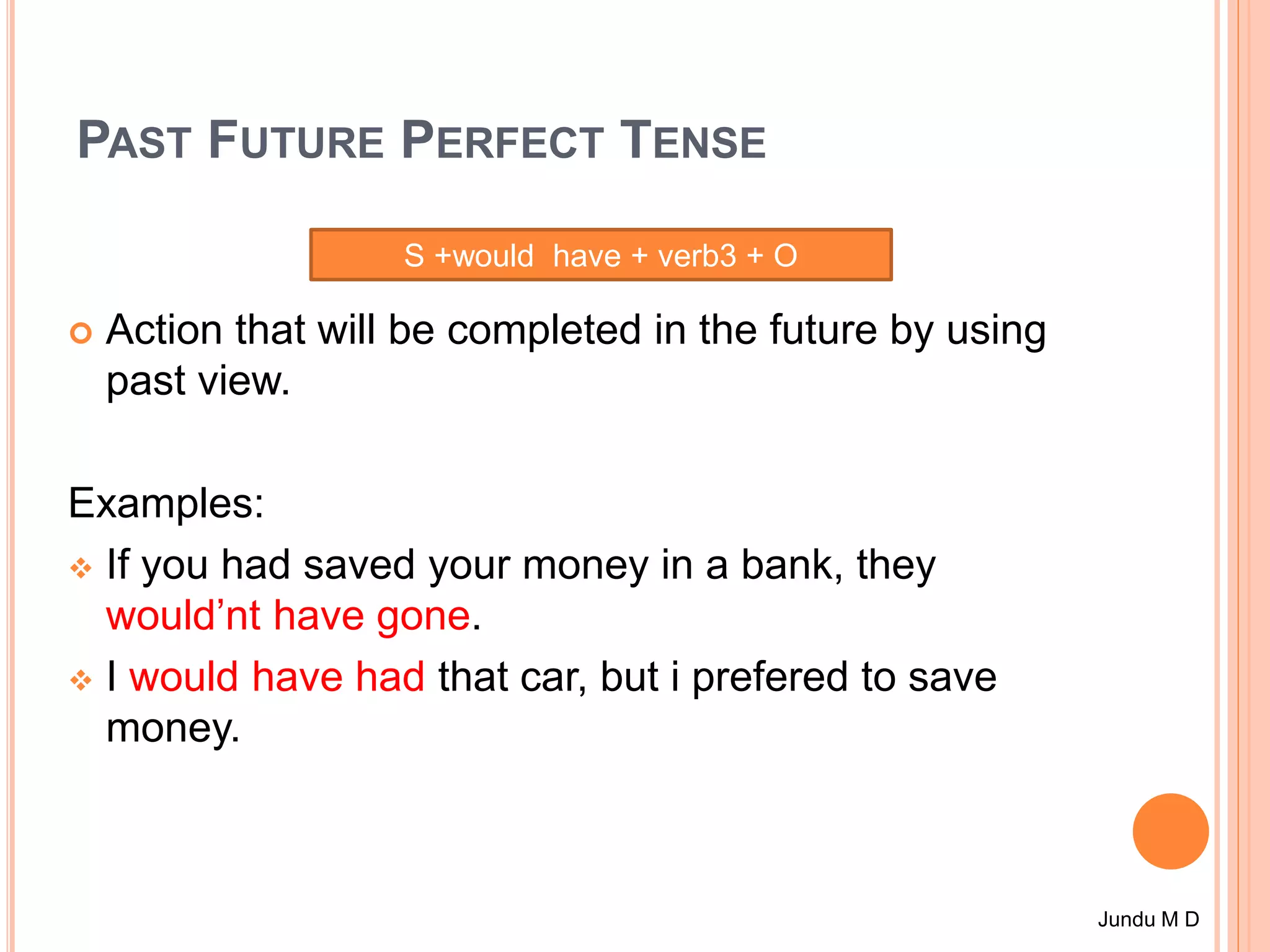 English grammar (All 16 Tenses) | PPTX