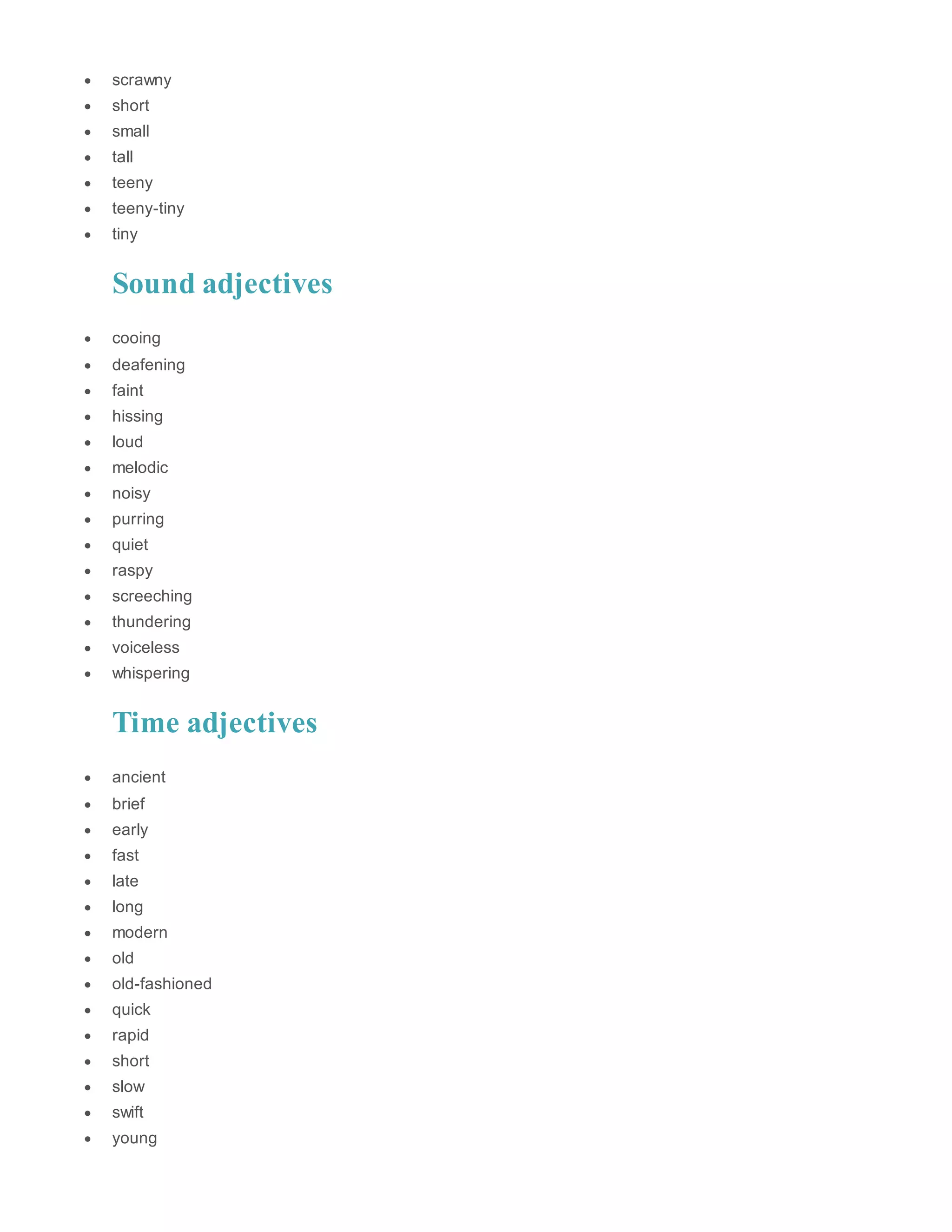 English grammar-Adjective | DOCX