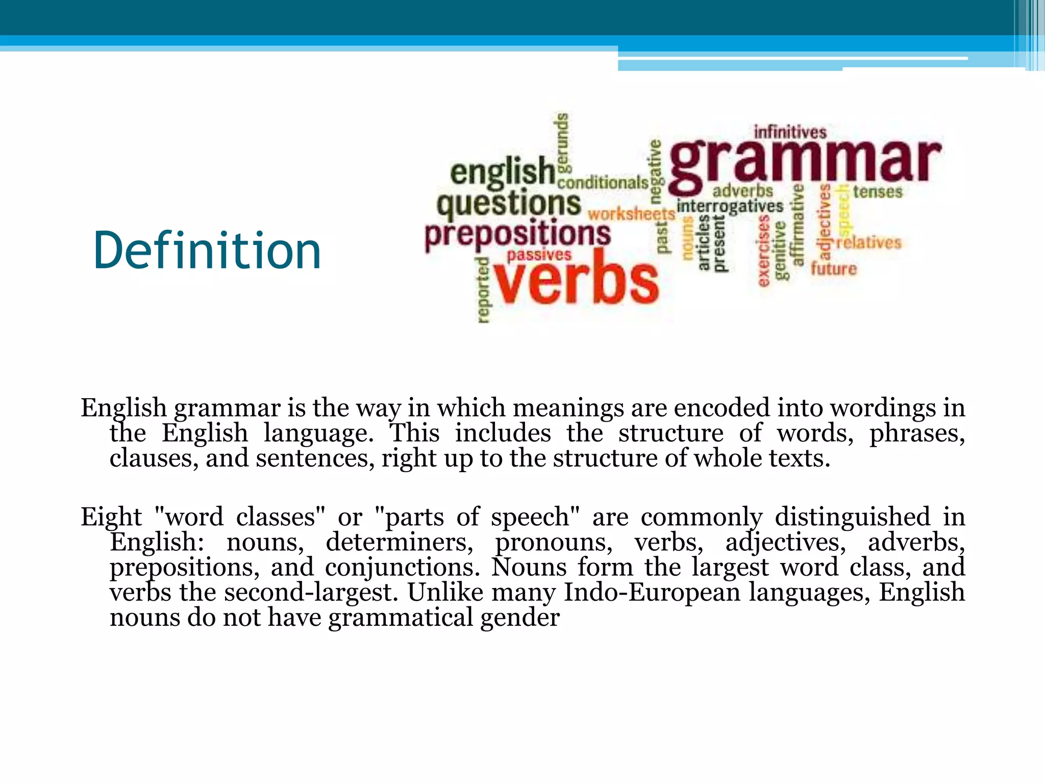 English grammar | PPT