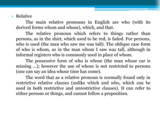 English grammar | PPTX