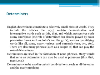 English grammar | PPT