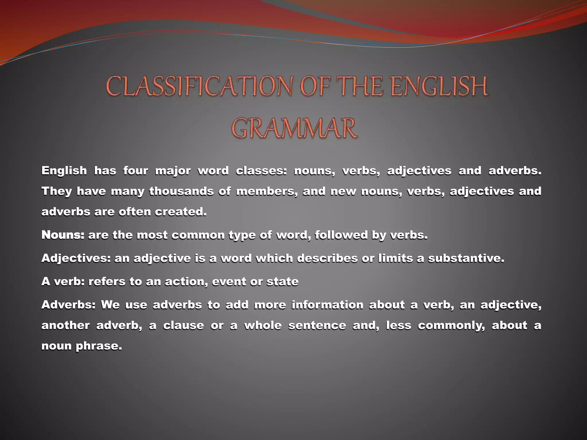 English Grammar | PPT