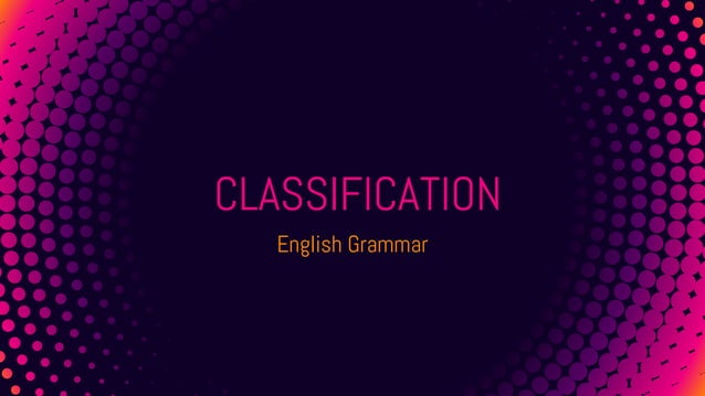 English grammar | PPT