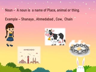 ENGLISH GRAMMAR - TYPES OF NOUNS PRESENTATION | PPT