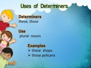 ENGLISH GRAMMAR-DETERMINERS PRESENTATION | PDF