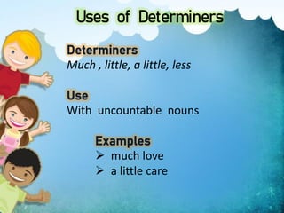 ENGLISH GRAMMAR-DETERMINERS PRESENTATION | PDF