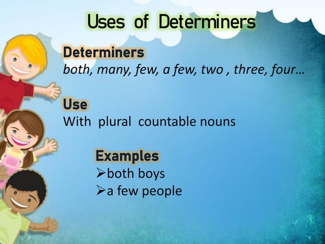 ENGLISH GRAMMAR-DETERMINERS PRESENTATION | PPT