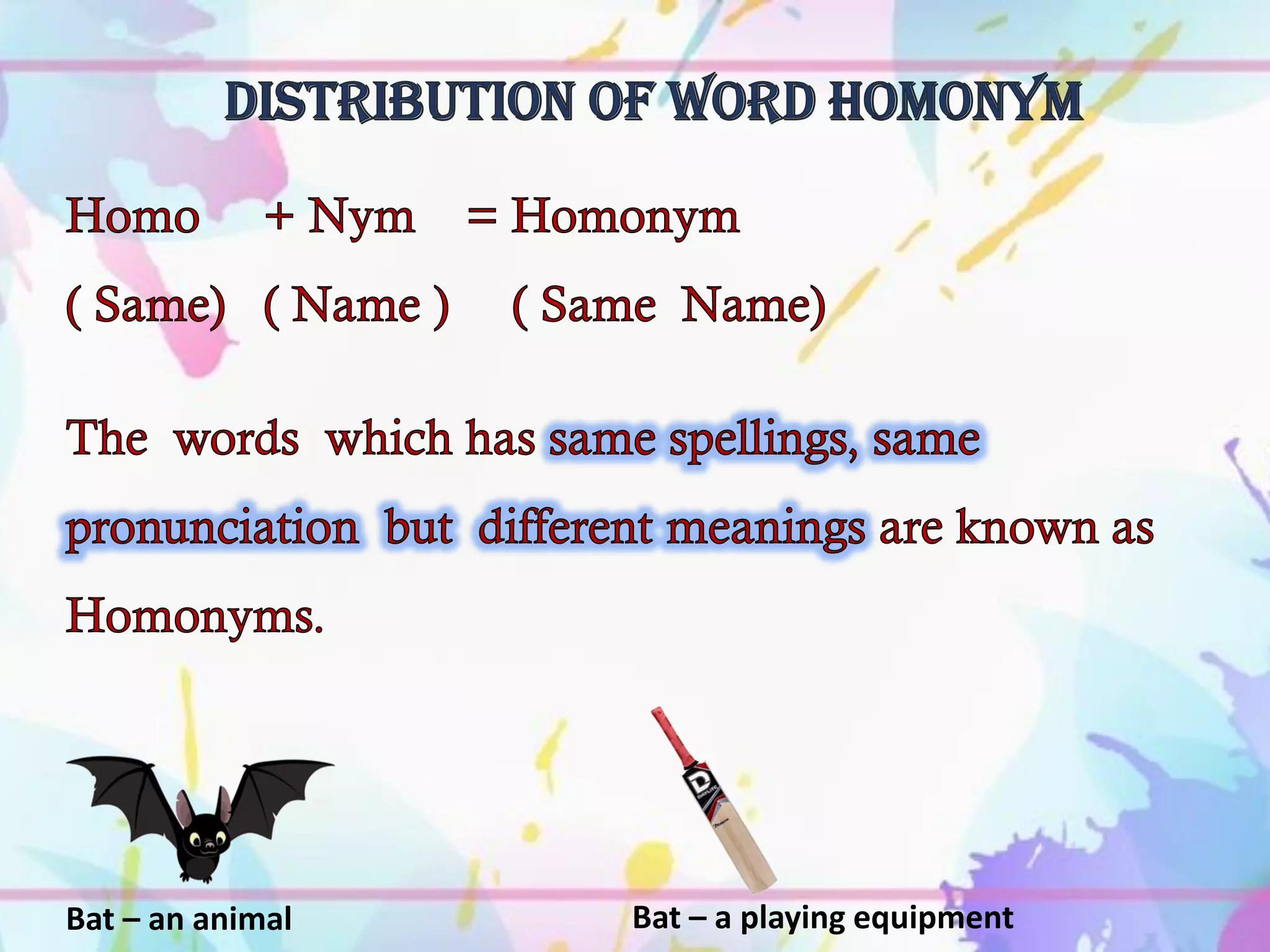 English grammar homophones and homonyms.pptx