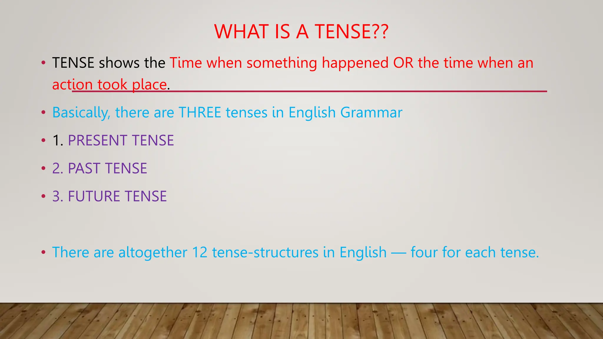 English Grammar - Tenses with time graphs.pptx