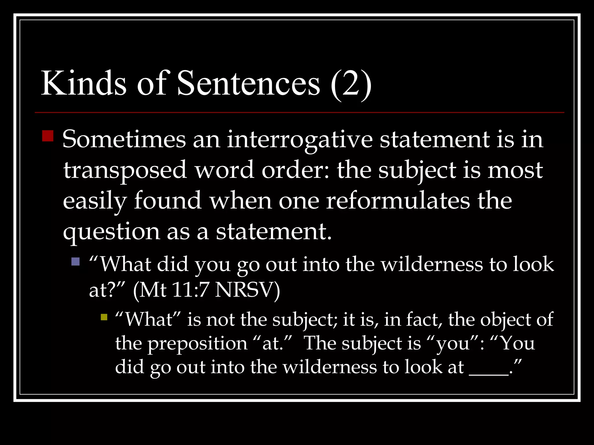 English grammar 101 | PPT