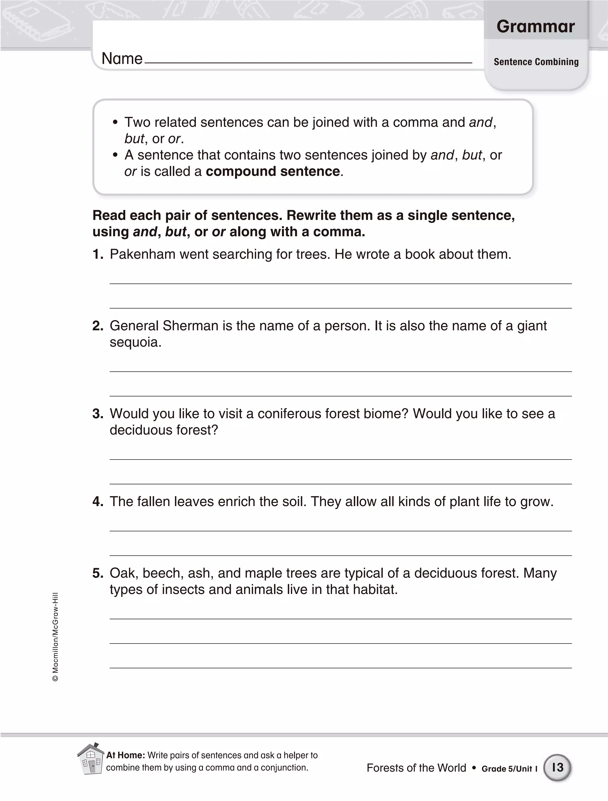 English grammar 5th grade | PDF