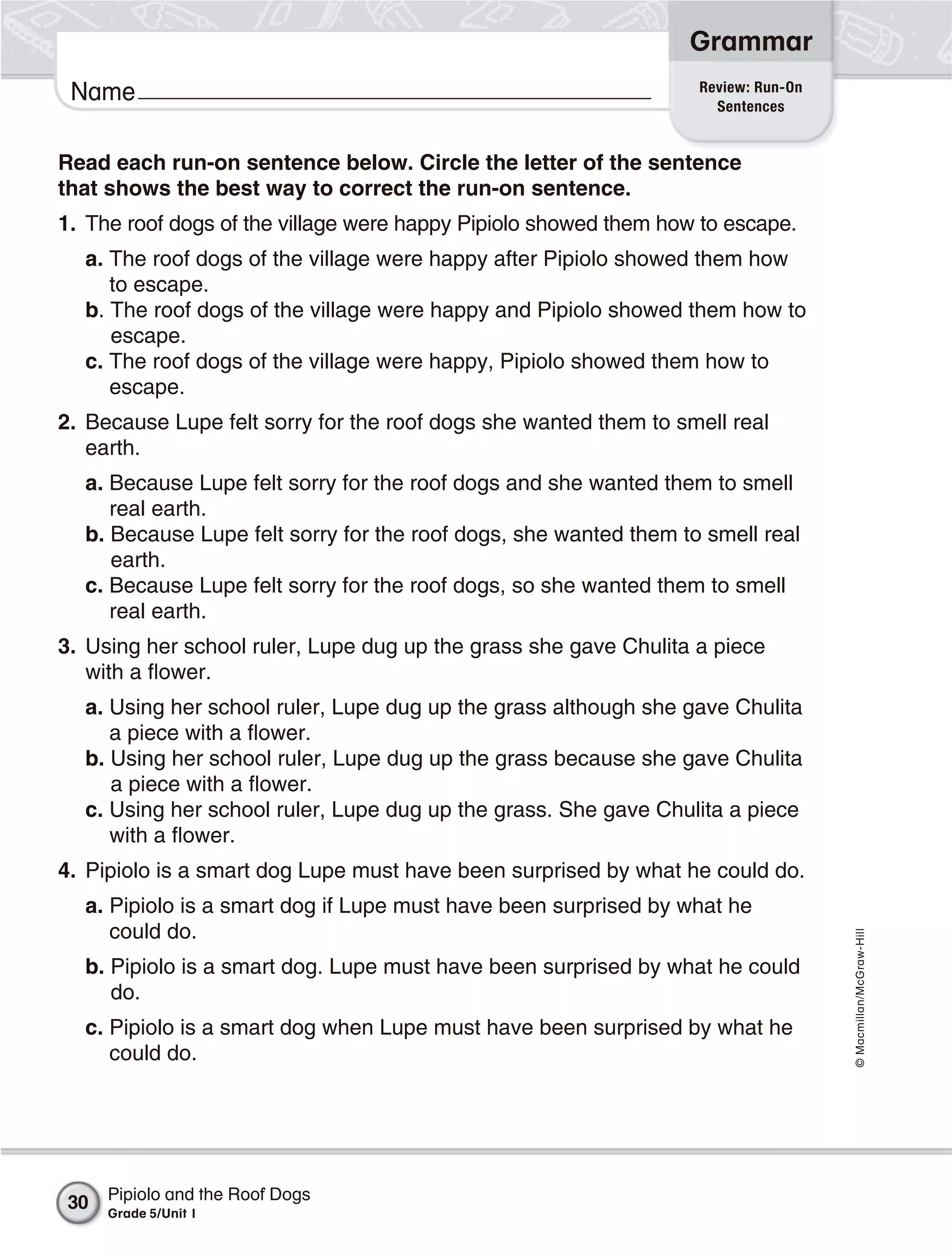 English grammar 5th grade | PDF
