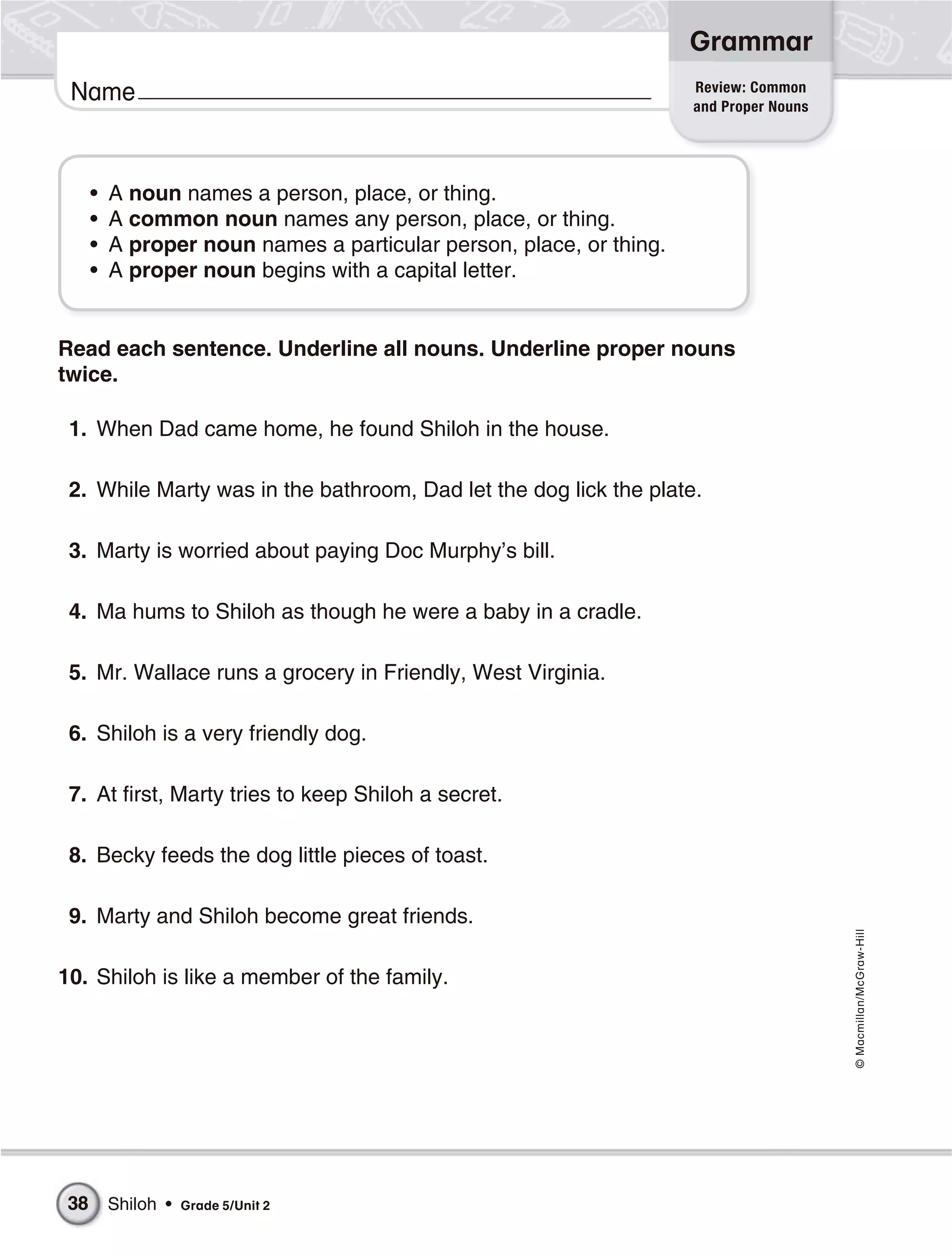 English grammar 5th grade | PDF