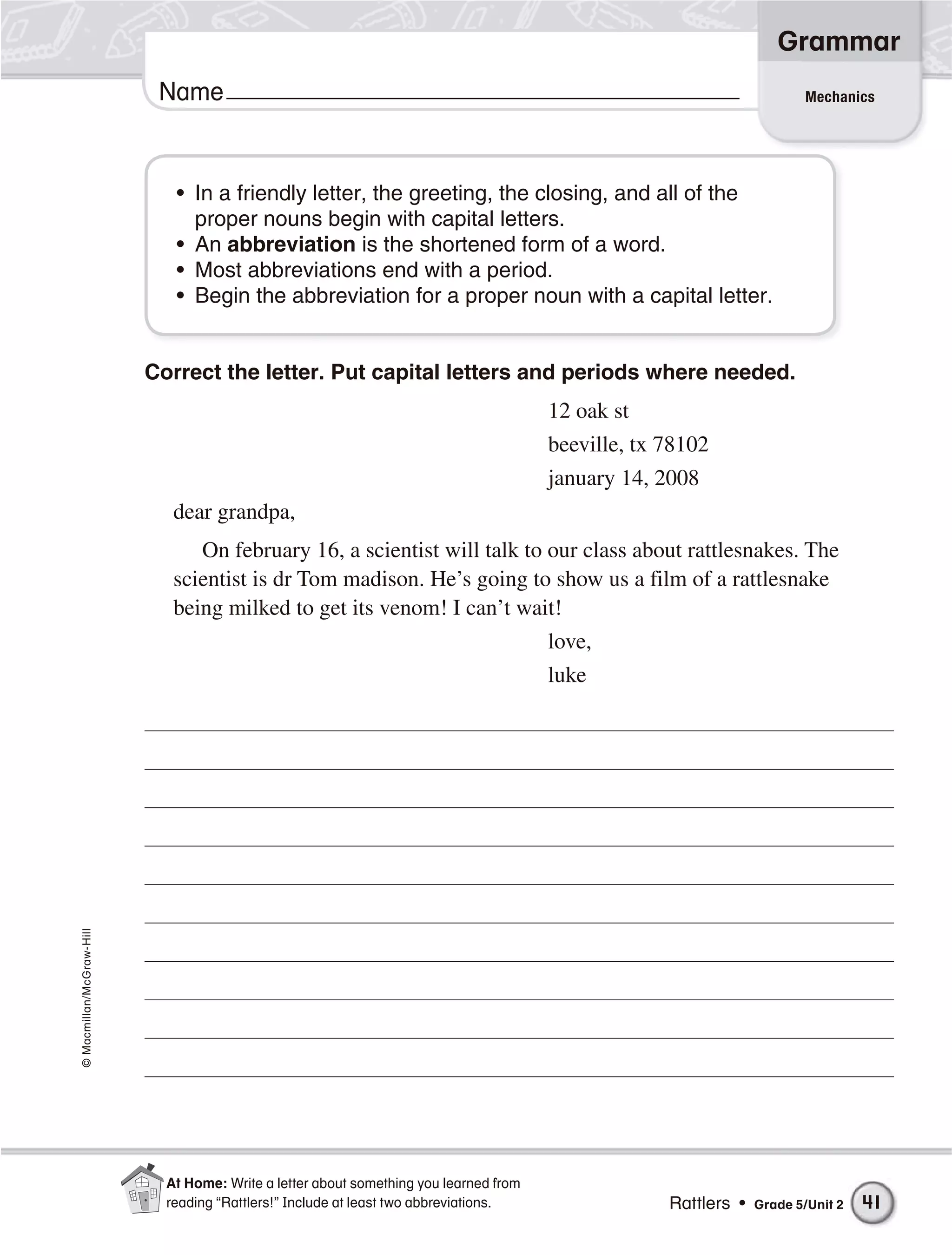 English grammar 5th grade | PDF