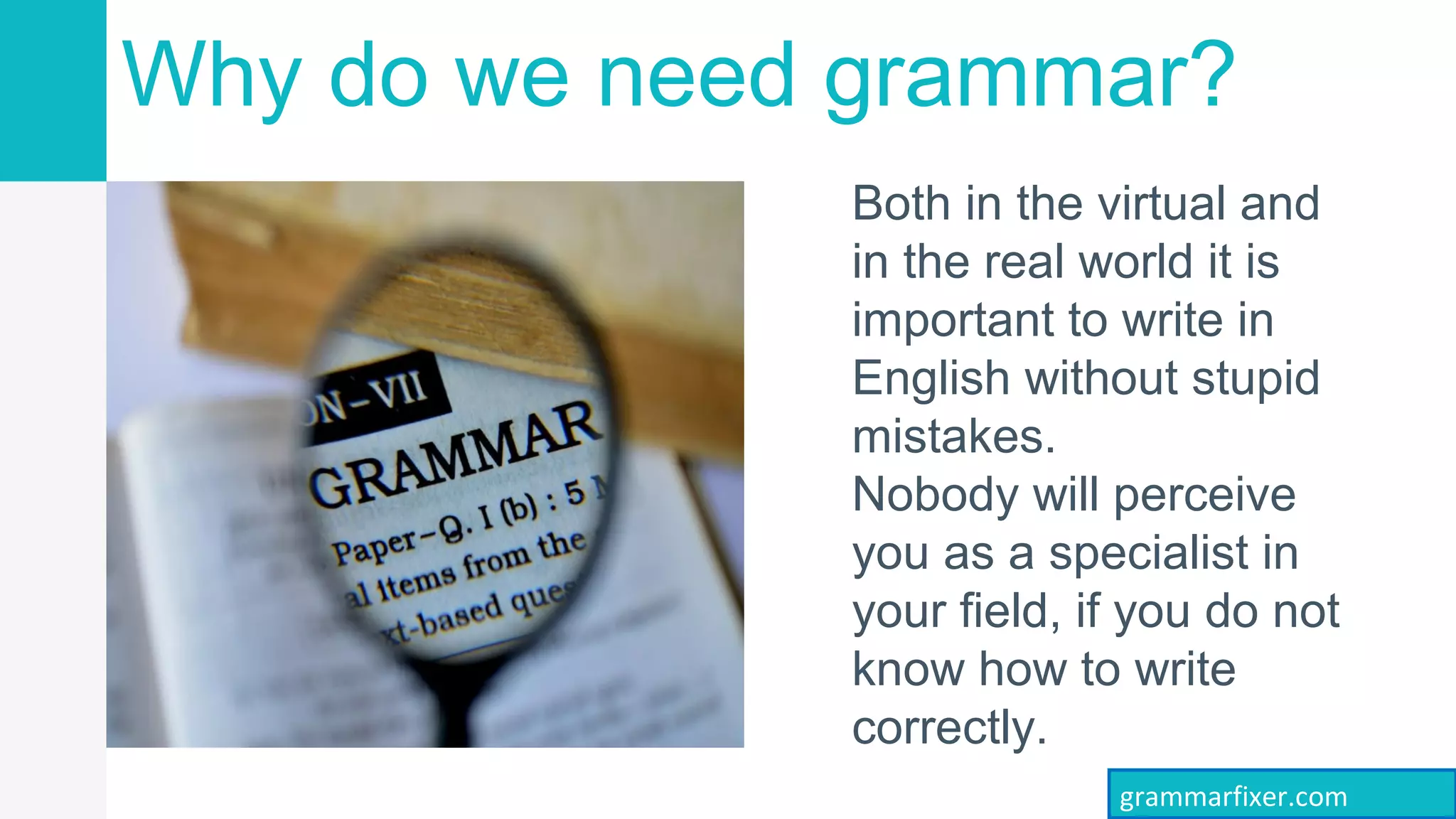 English Grammar: a Complete Guide | PPT