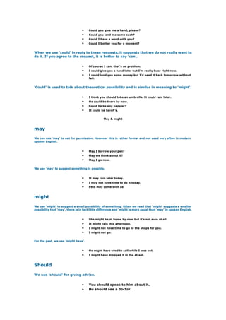 English grammar basics | PDF
