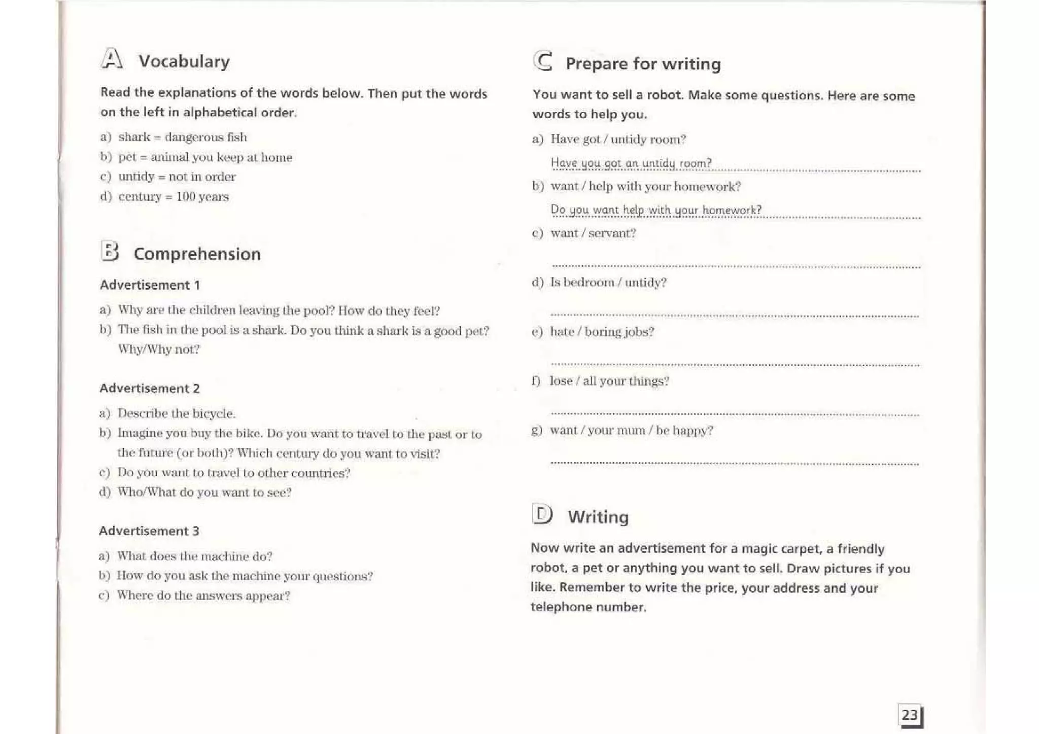English grammar book pictures for writing 1 | PDF