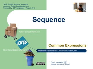 English grammar conjunctive adverbs sequence | PPT