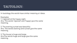 English grammar figures of speech | PPT