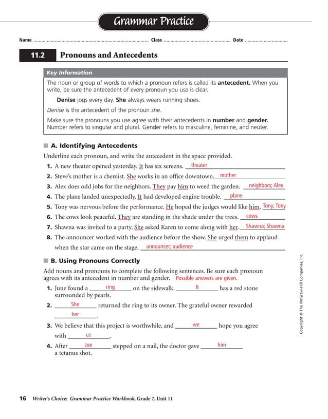 English_Grammar_Grade_7_with_Answers.pdf | Education