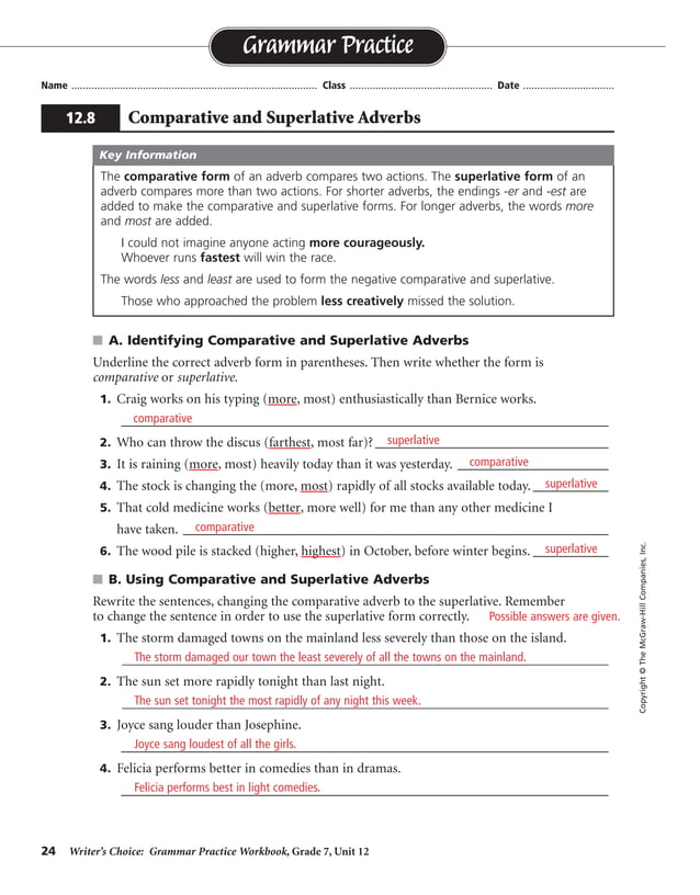 English_Grammar_Grade_7_with_Answers.pdf | Education