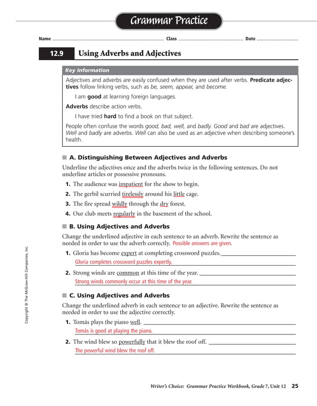 English_Grammar_Grade_7_with_Answers.pdf | Education