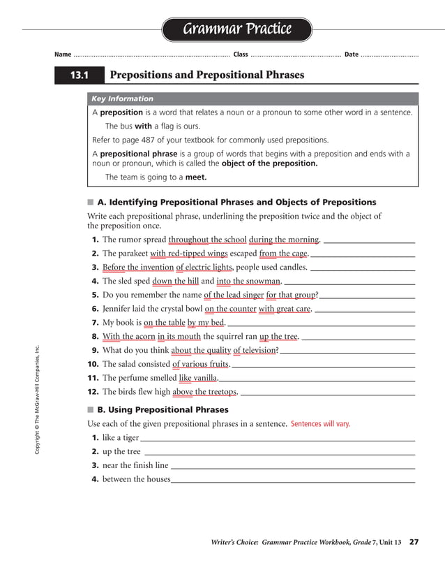 English_Grammar_Grade_7_with_Answers.pdf | Education