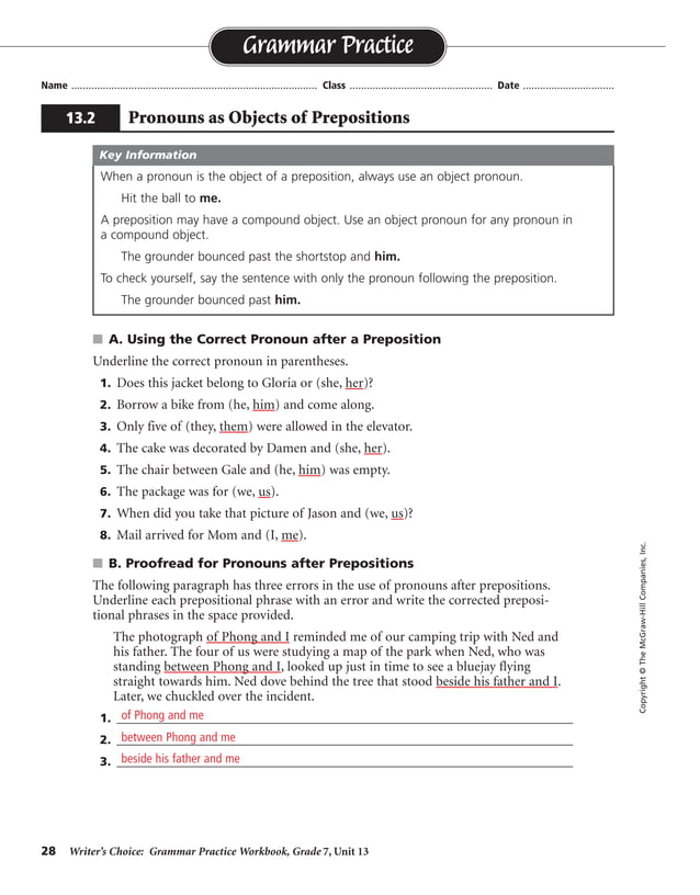 English_Grammar_Grade_7_with_Answers.pdf | Education