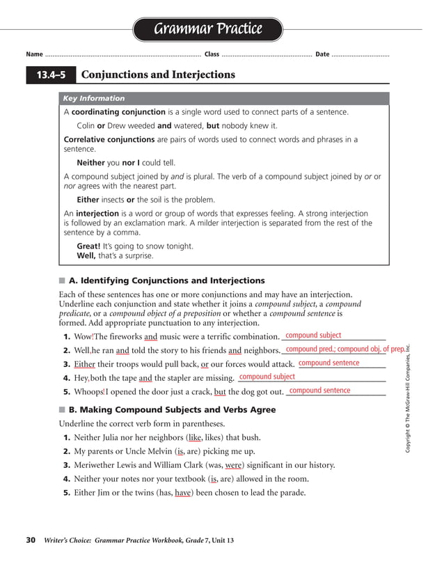 English_Grammar_Grade_7_with_Answers.pdf | Education