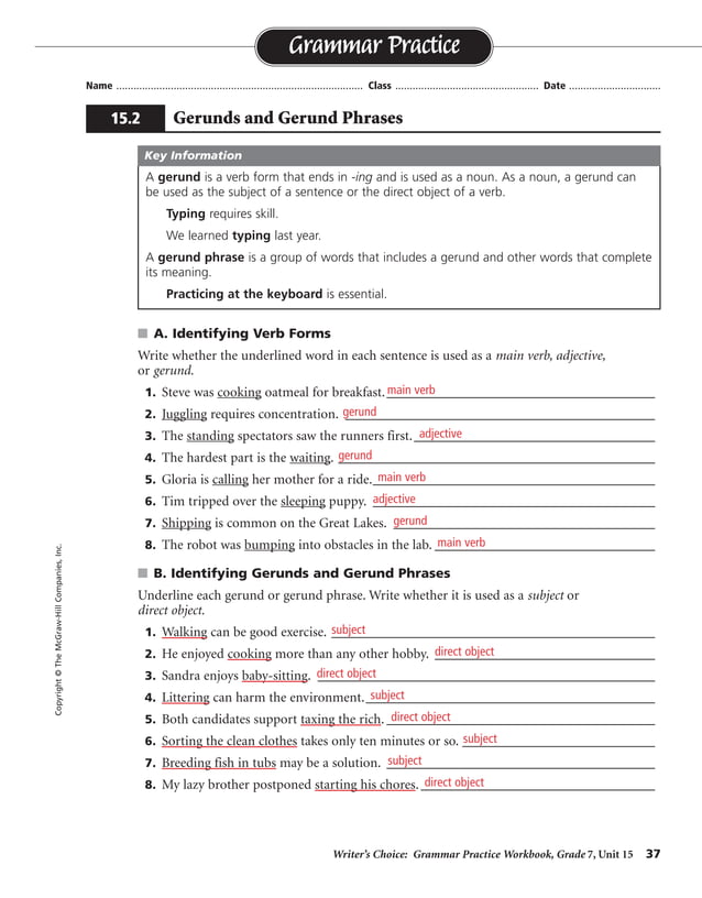 English_Grammar_Grade_7_with_Answers.pdf | Education