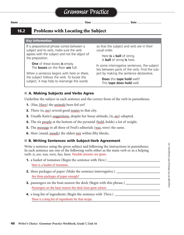 English_Grammar_Grade_7_with_Answers.pdf | Education