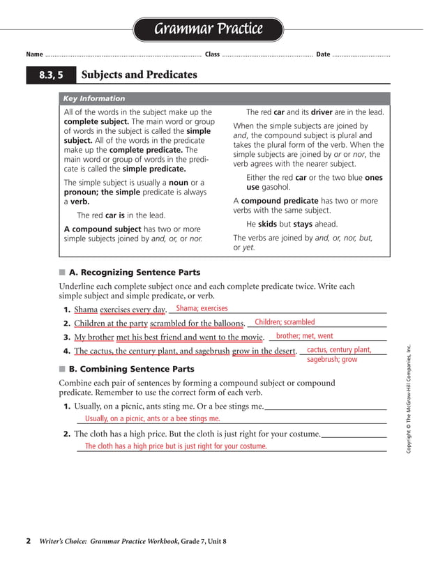 English_Grammar_Grade_7_with_Answers.pdf | Education