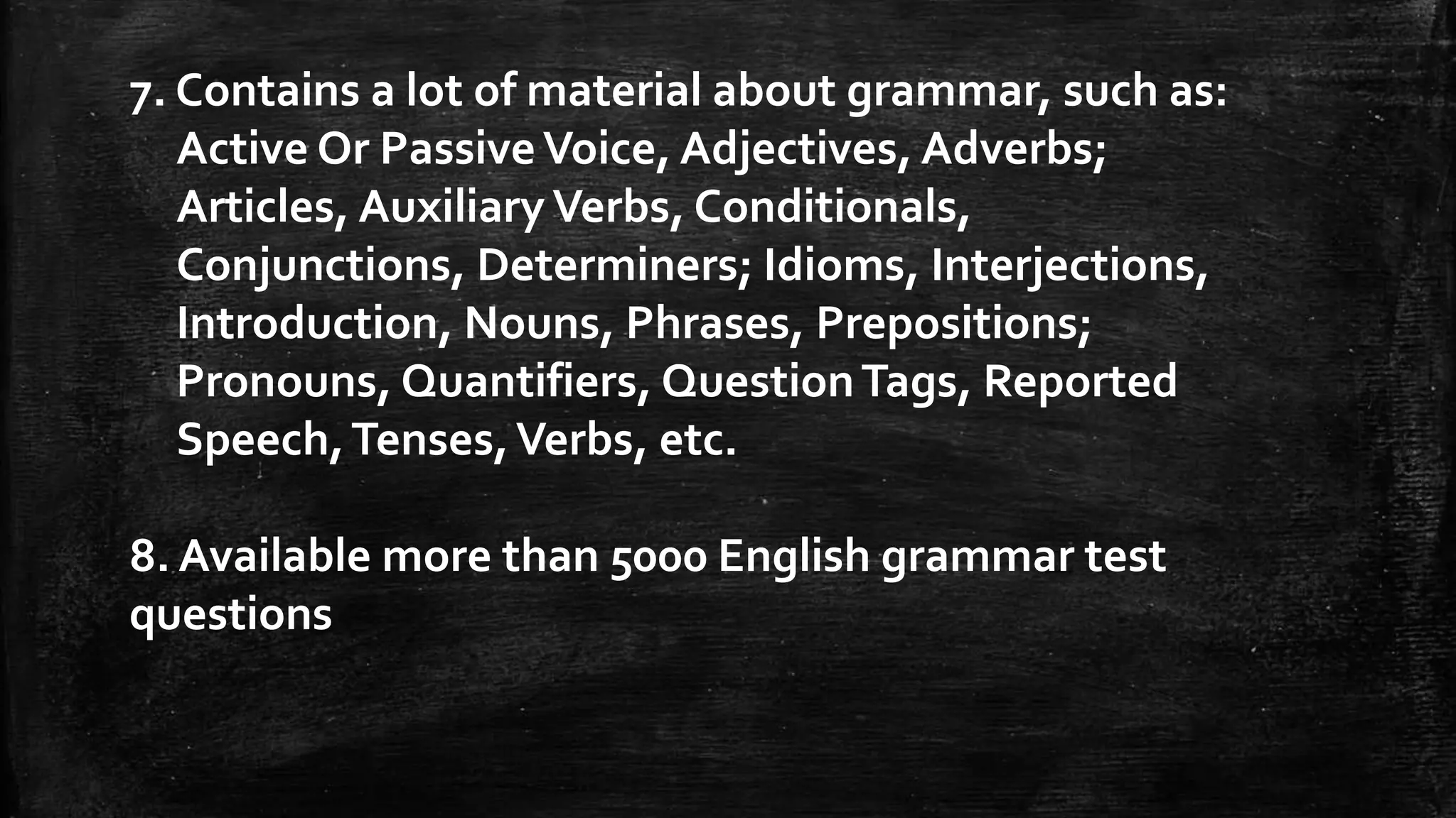 English Gramar Handbook | PPTX