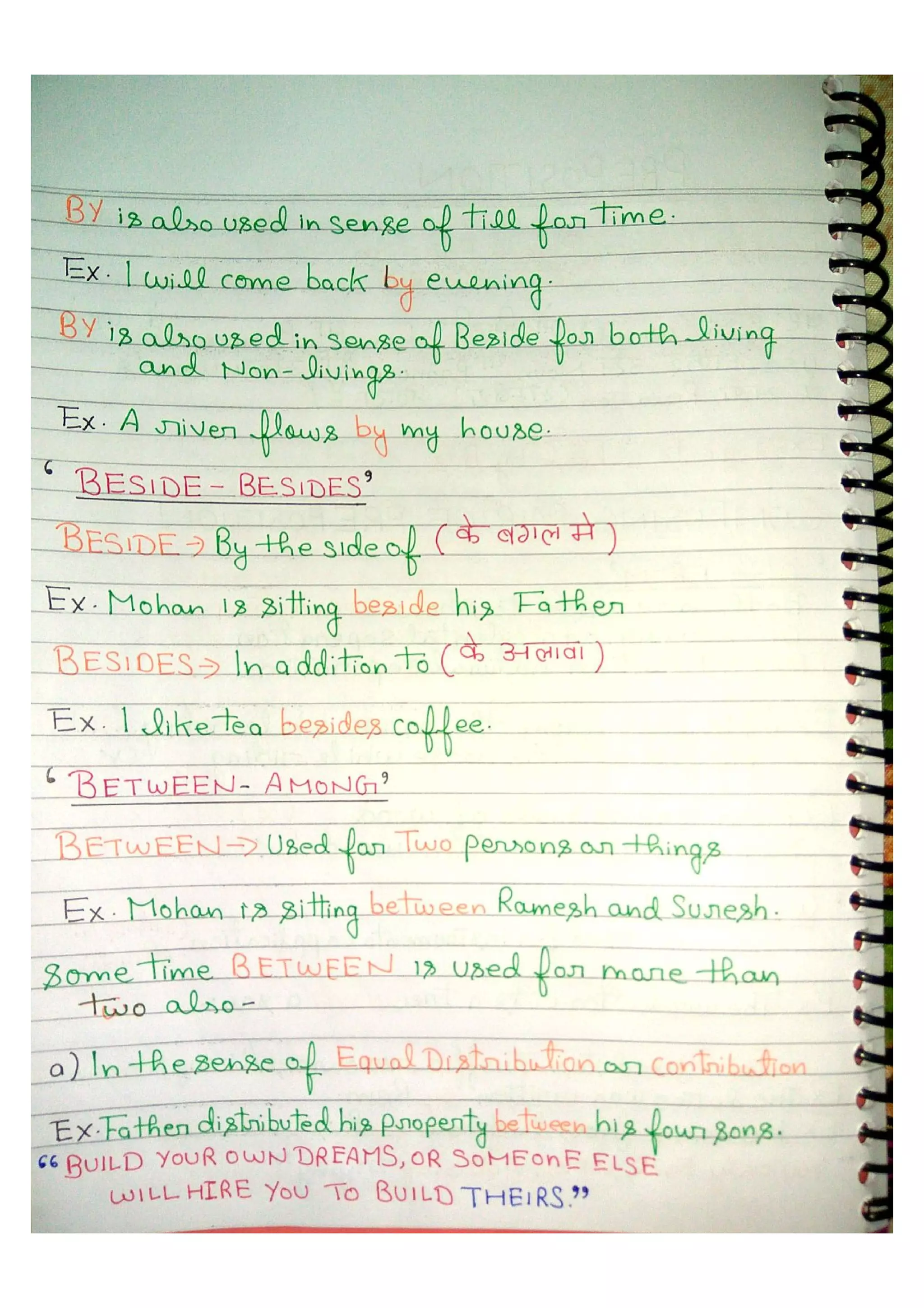 English grammar hand written notes For SSC | PDF