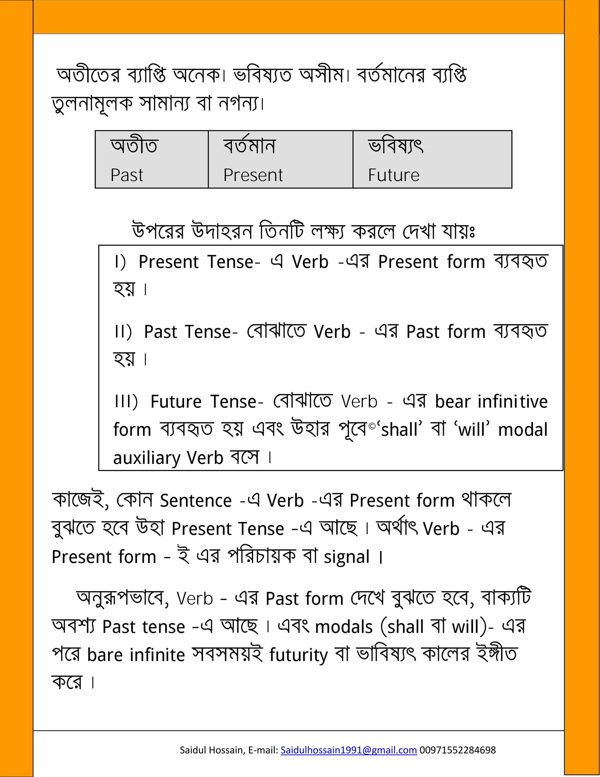 English grammar in Bangla | PDF