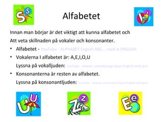 English grammar inför prov 7an | PPT