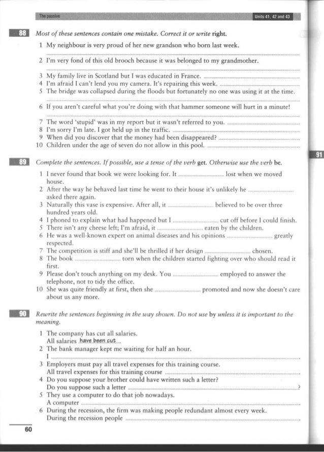 English grammar in use supplementary exercises with keys