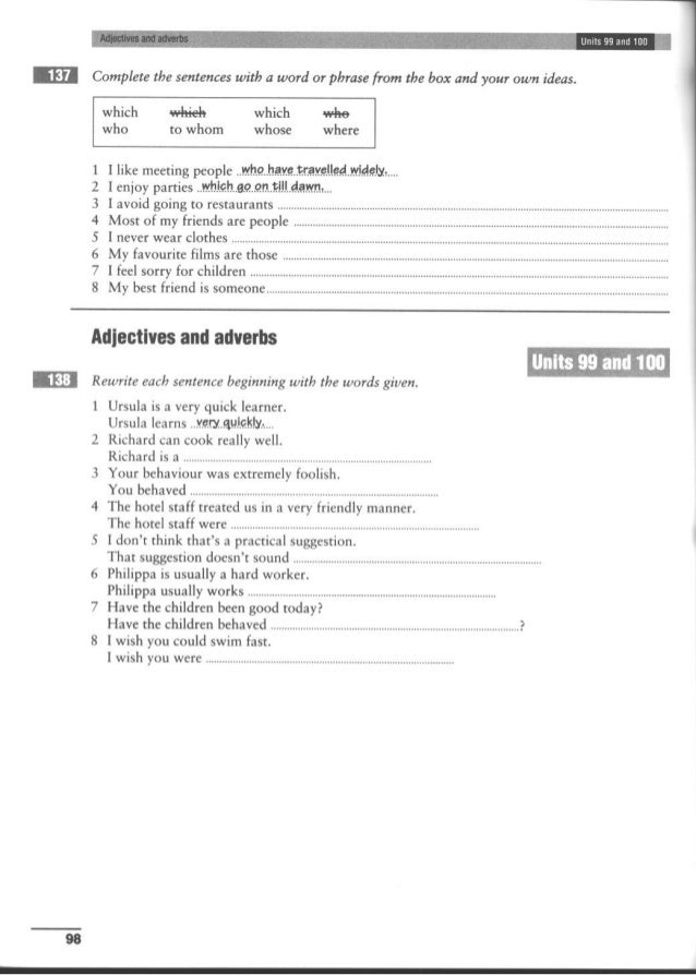 English grammar in use supplementary exercises with keys