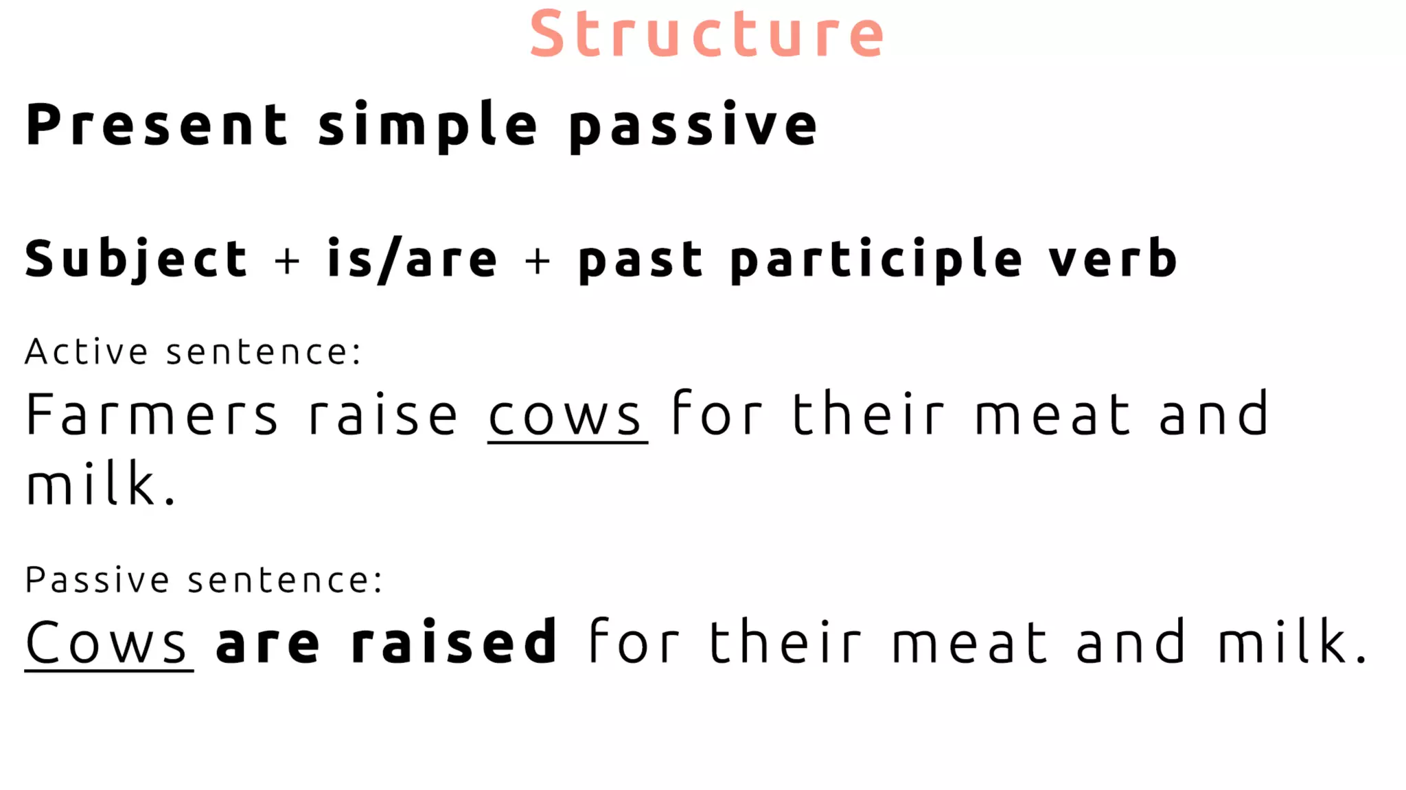 English Grammar Launch Advanced - passives | PPT