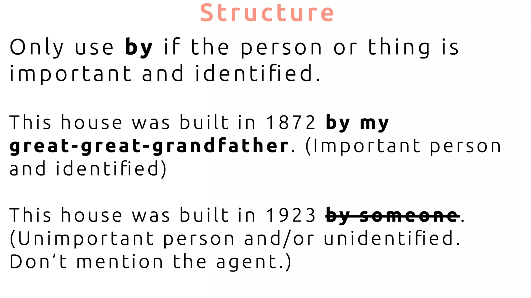 English Grammar Launch Advanced - passives | PPT