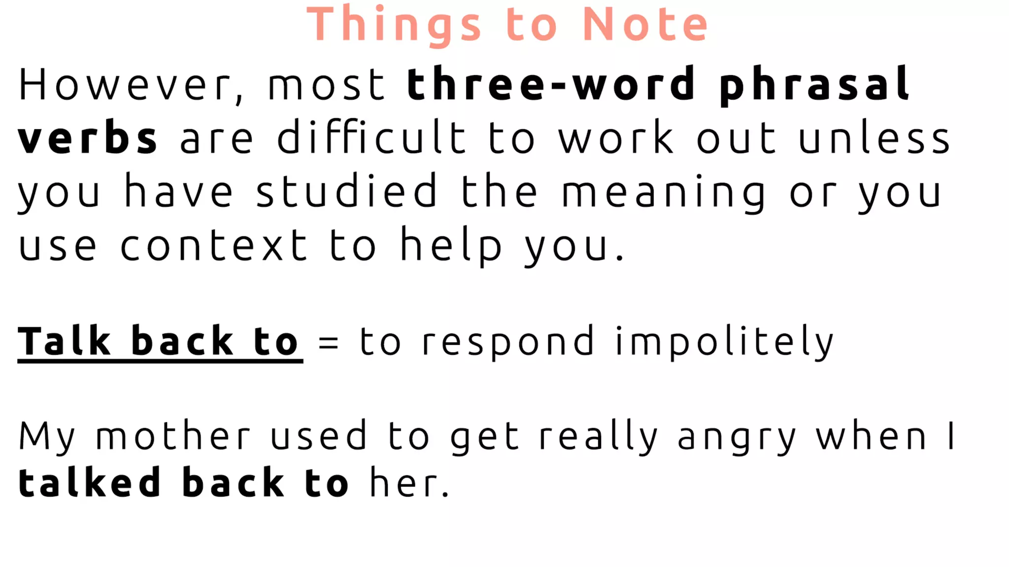 English grammar launch advanced three-word phrasal verbs | PDF