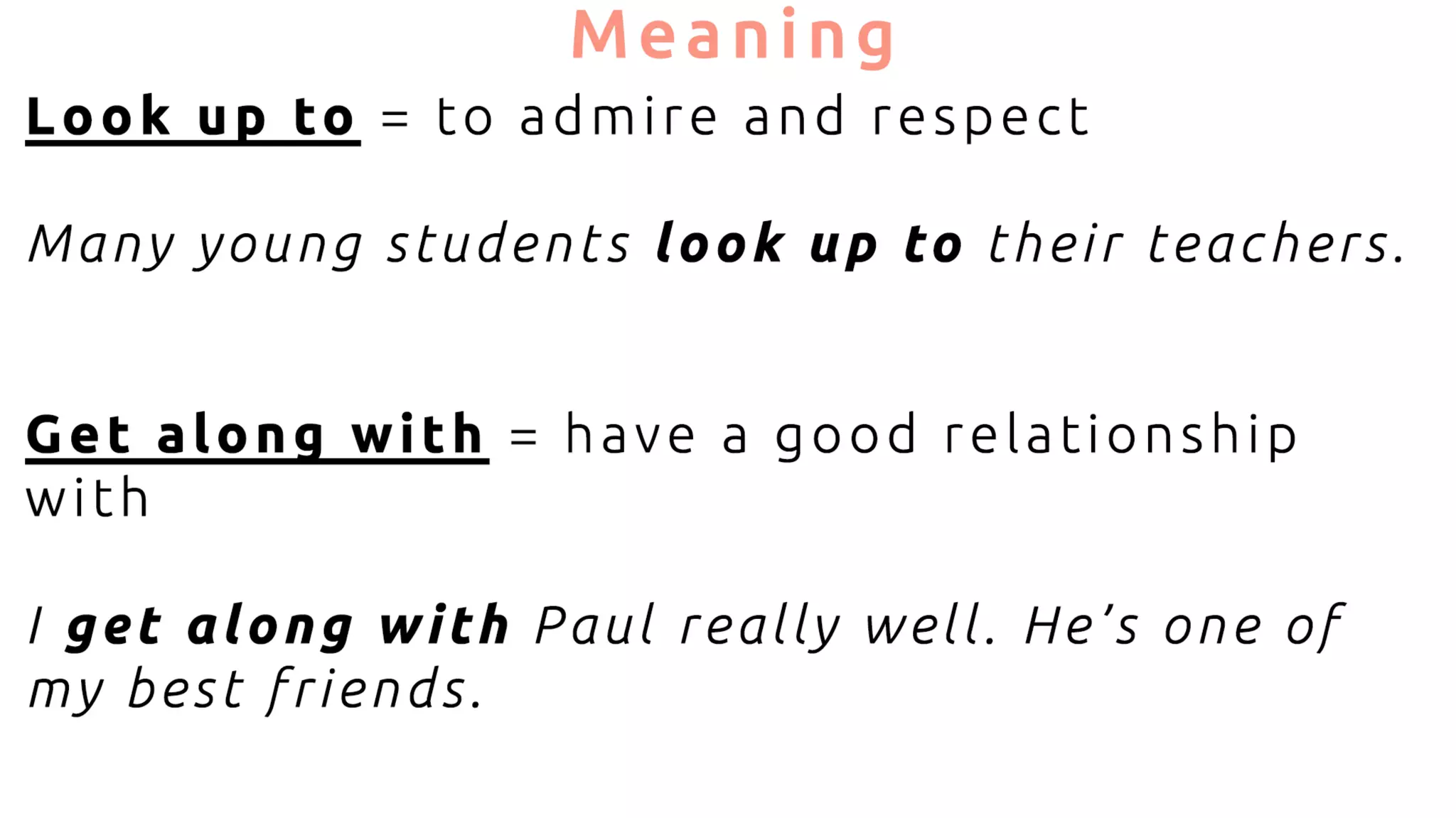 English grammar launch advanced three-word phrasal verbs | PDF