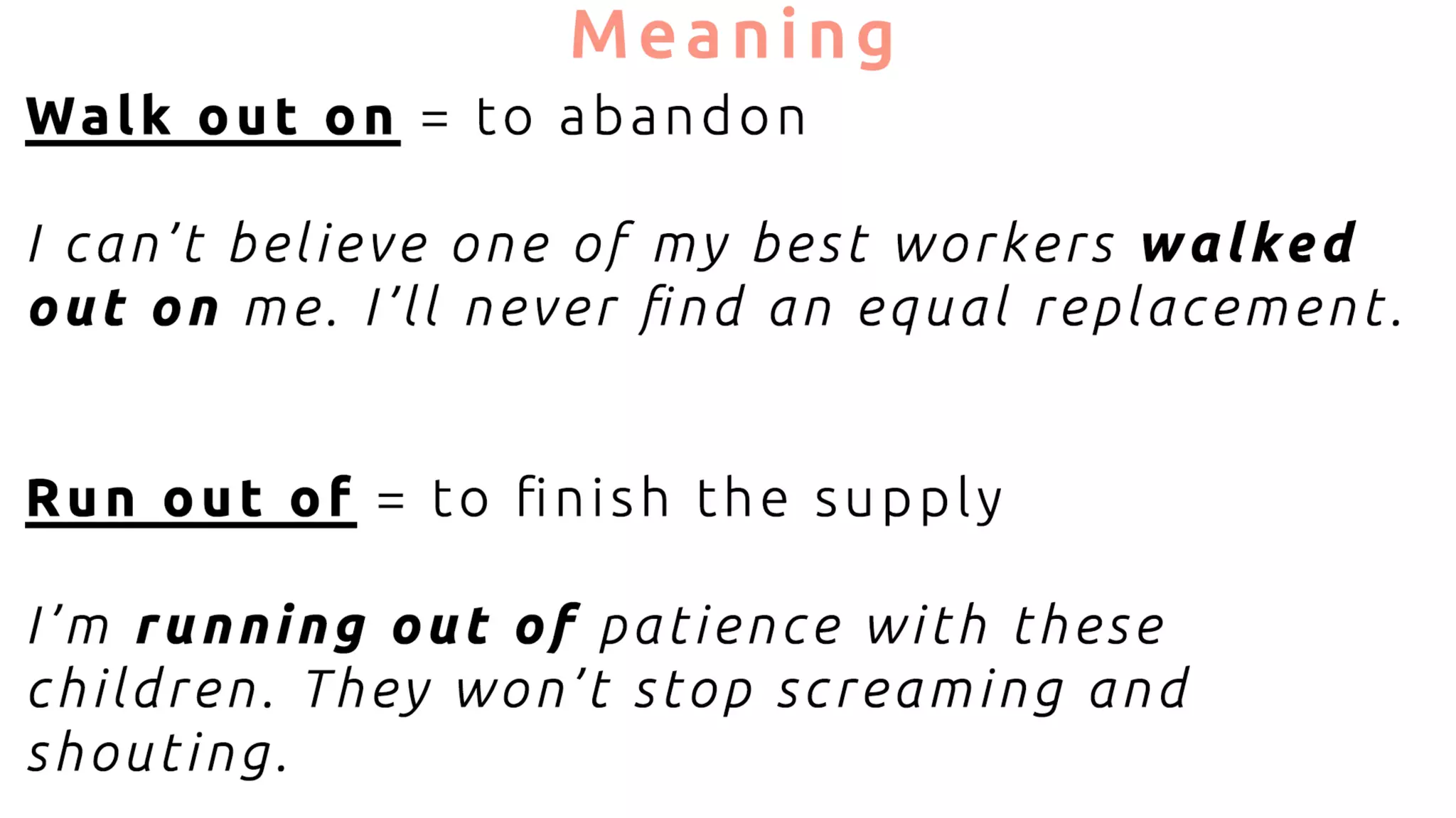 English grammar launch advanced three-word phrasal verbs | PDF