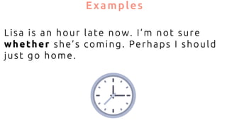 English Grammar Launch Advanced - whether | PDF