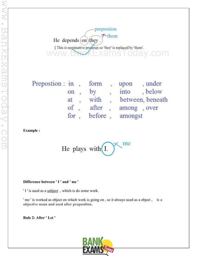 English grammar notes | PDF