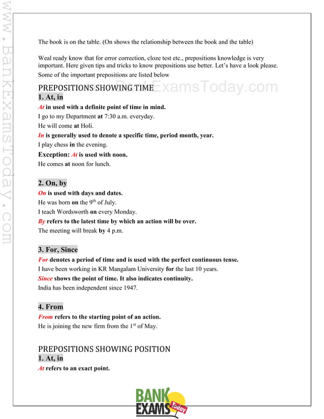 English grammar notes | PDF