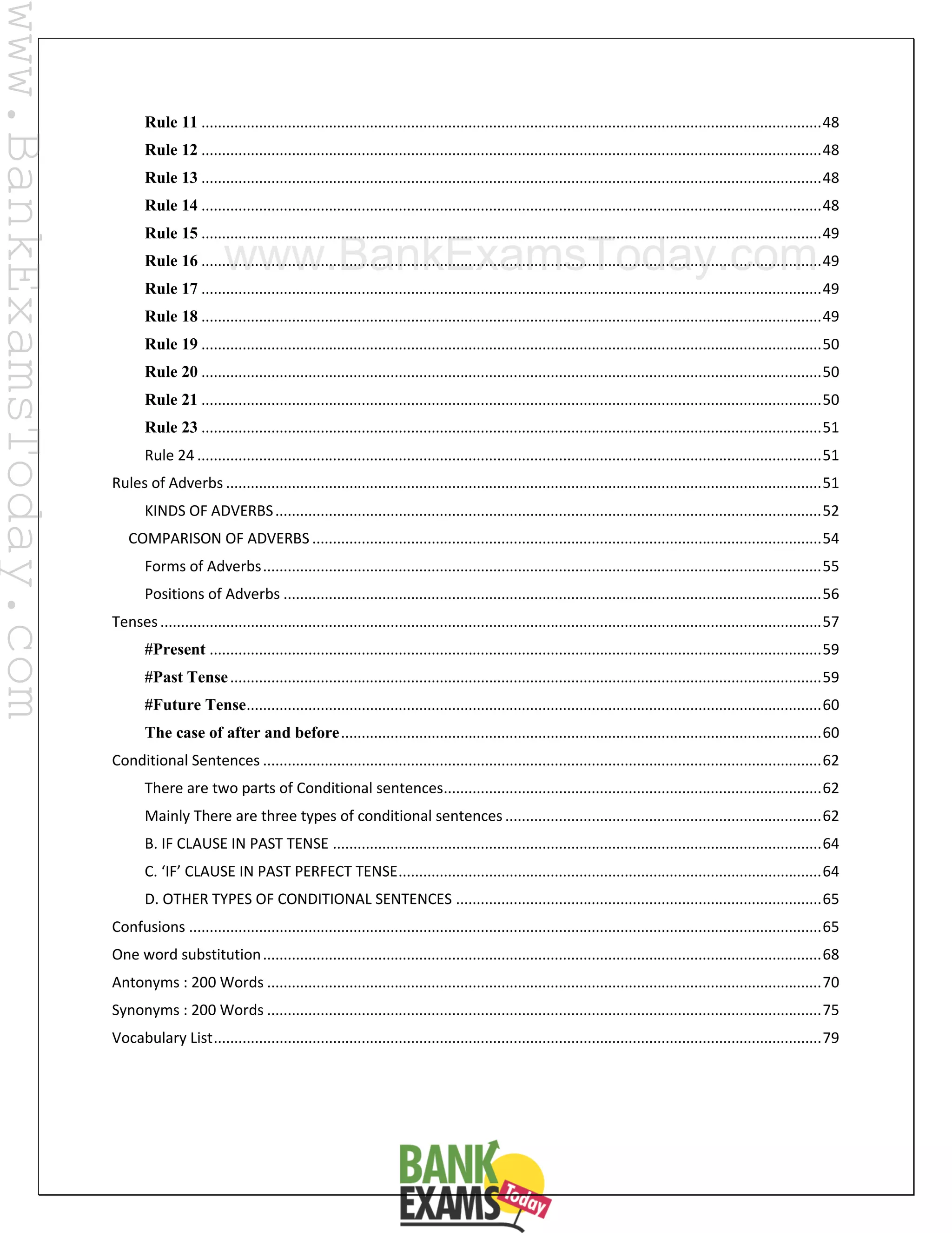 English grammar notes | PDF
