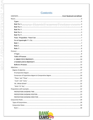 English grammar notes | PDF