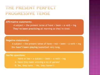 English grammar present perfect tense | PPTX